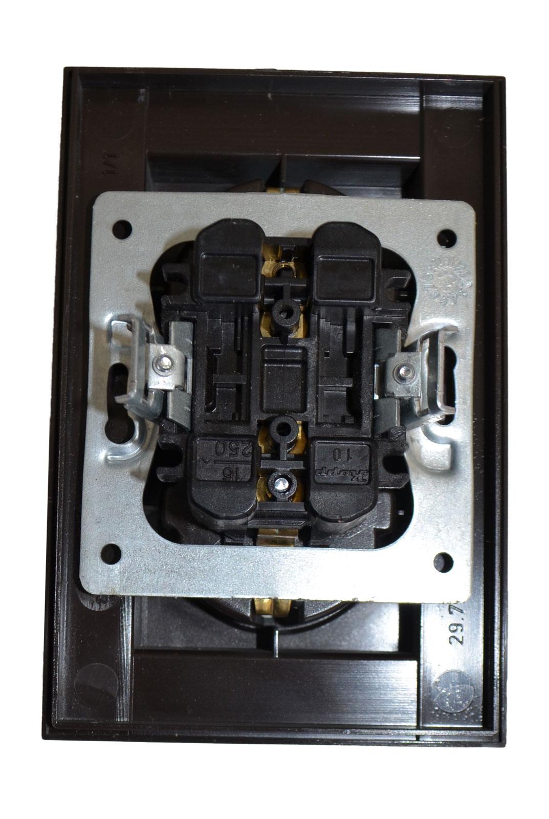 Kopp London Steckdose 2-fach , anthrazit - Spezibos-world