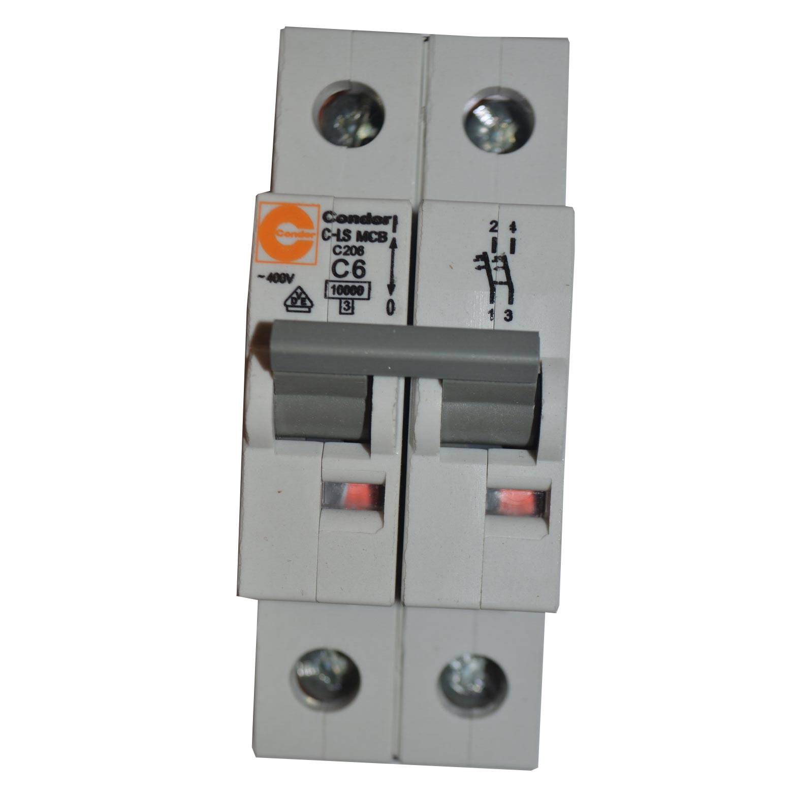 Condor Leitungsschutzschalter C6 A, 2-polig Spezibos-world