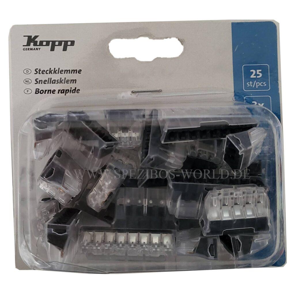 Kopp Steckklemmen Set 25 Stück - Spezibos-World