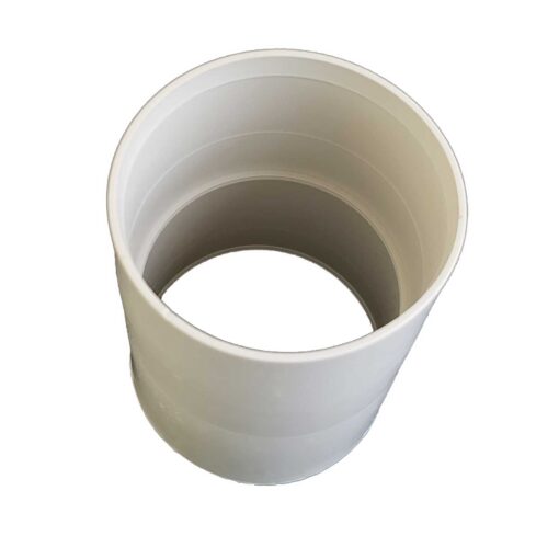 Steckmuffe M50 für Rohr Hellgrau -5° bis +60°C Länge ca. 75mm Spezibos ...